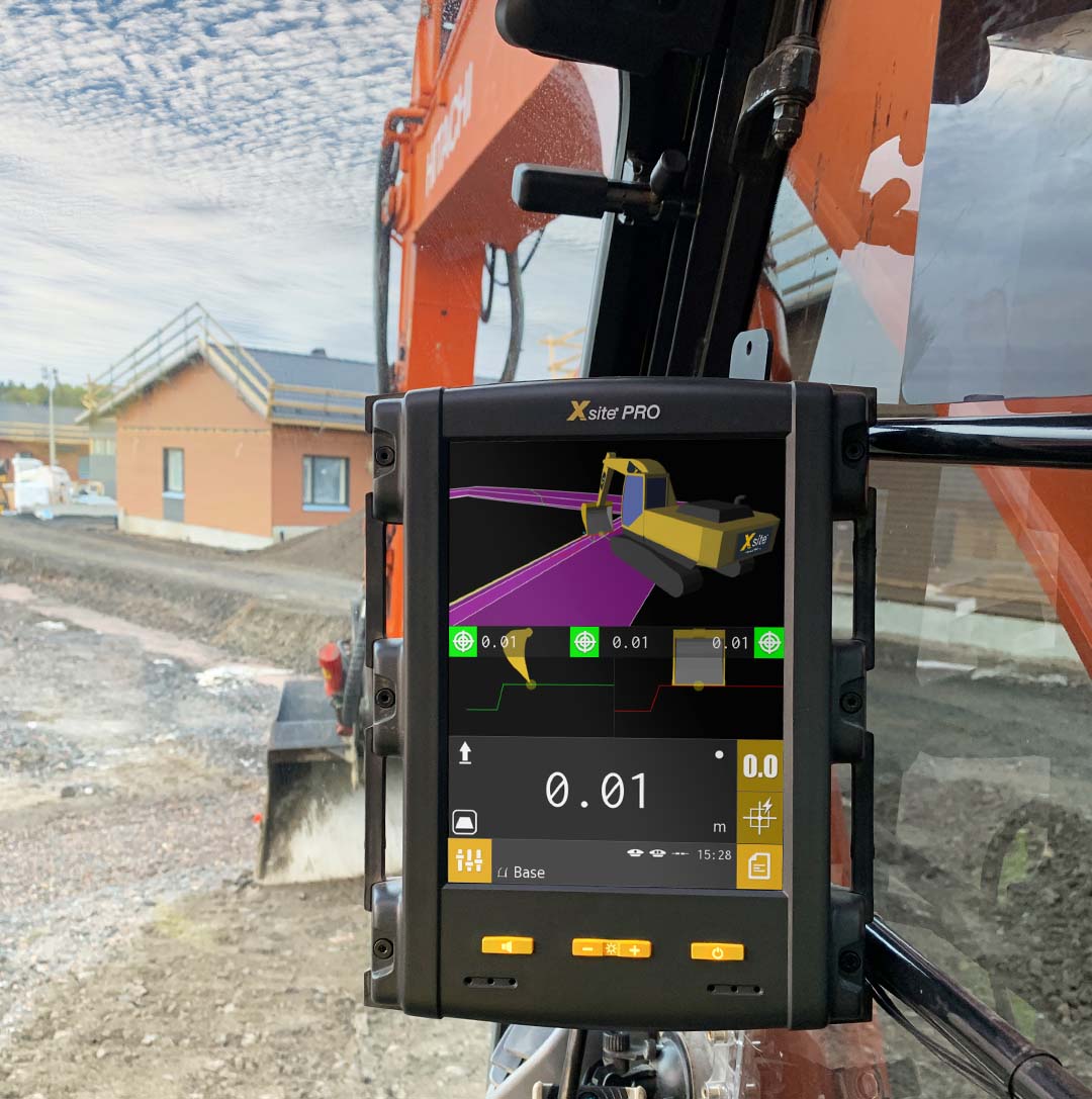 Using 3D machine control on smaller construction sites | Xsite®